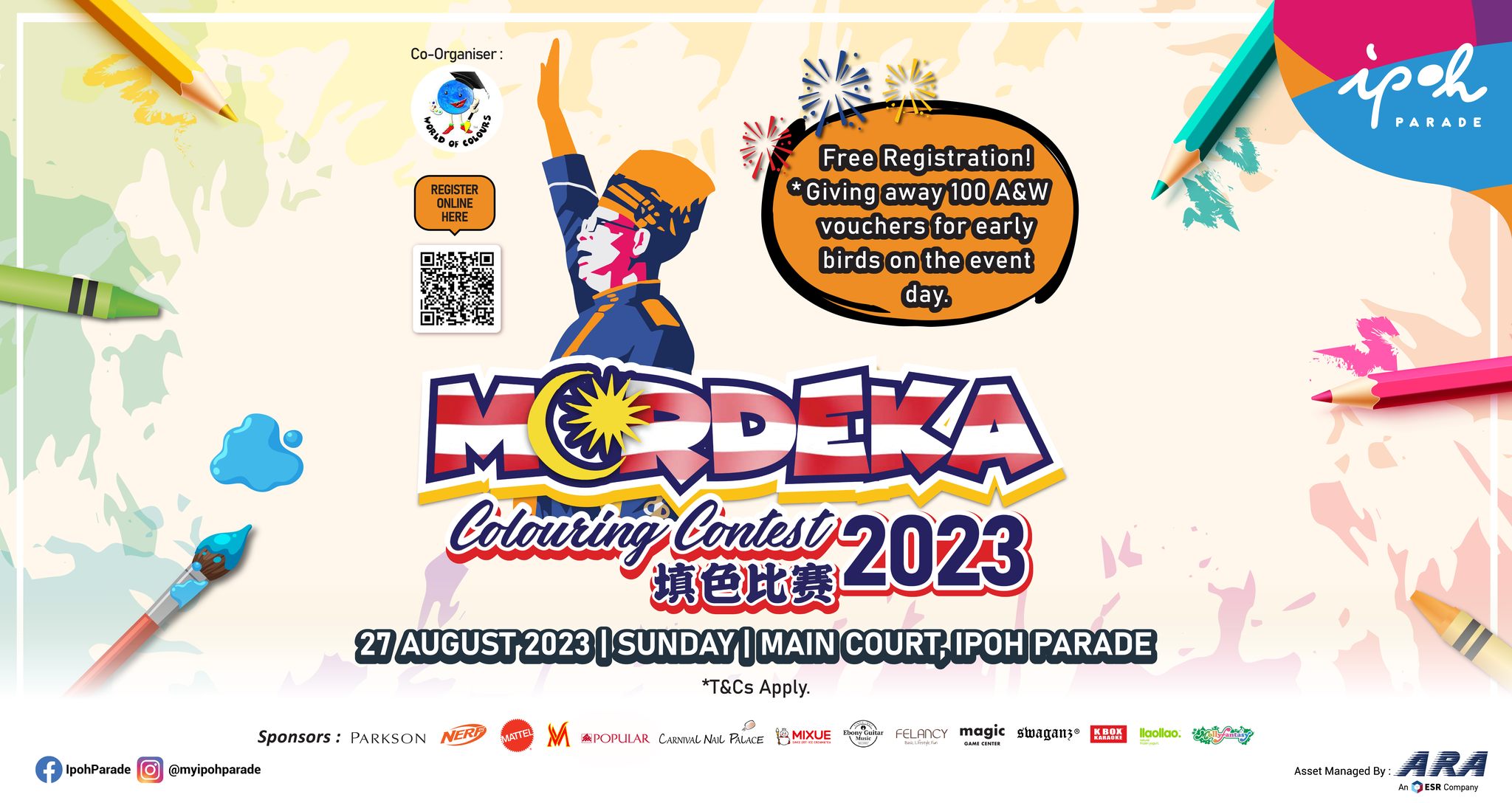 2023 Merdeka Colouring Contest – Tourism Perak Malaysia