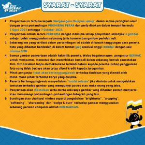 Pertandingan Fotografi Promising Perak 2023 – Tourism Perak Malaysia