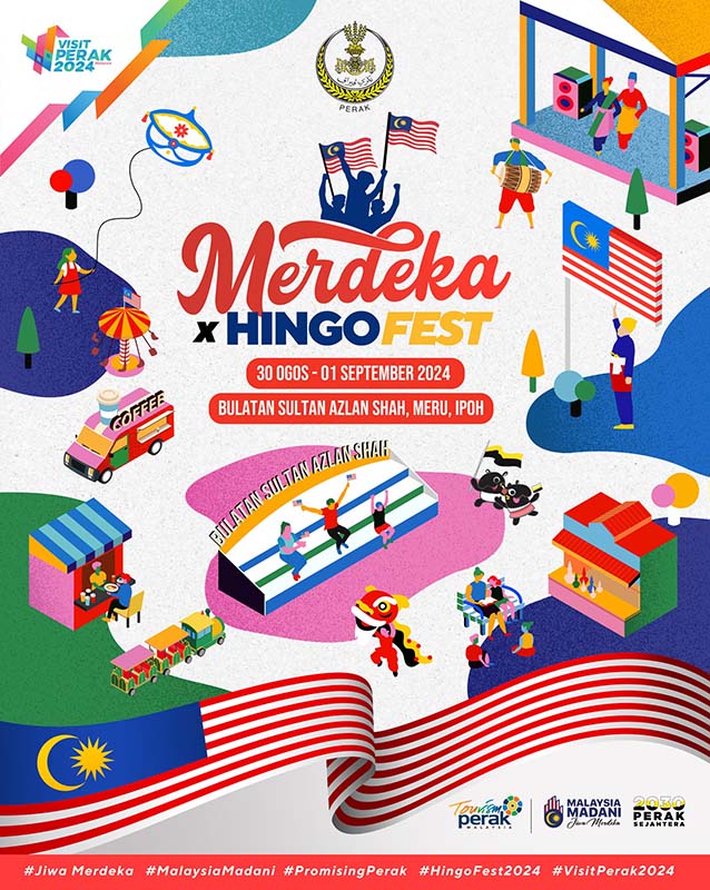 PROGRAM MERDEKA X HINGO FEST 2024 – Tourism Perak Malaysia